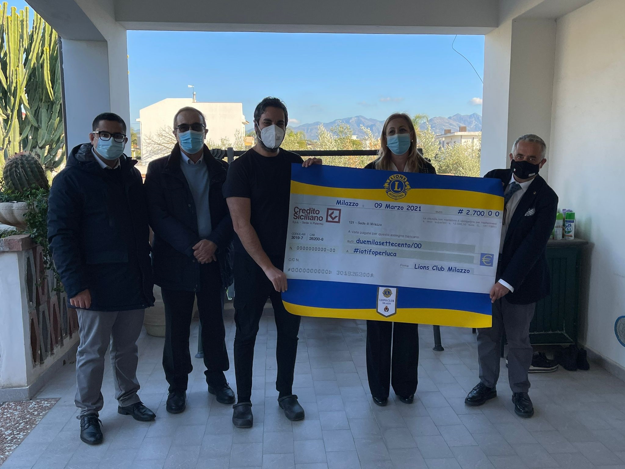 Milazzo, I Lions Sostengono Il Piccolo Luca Nella Lotta Alla SMA ...