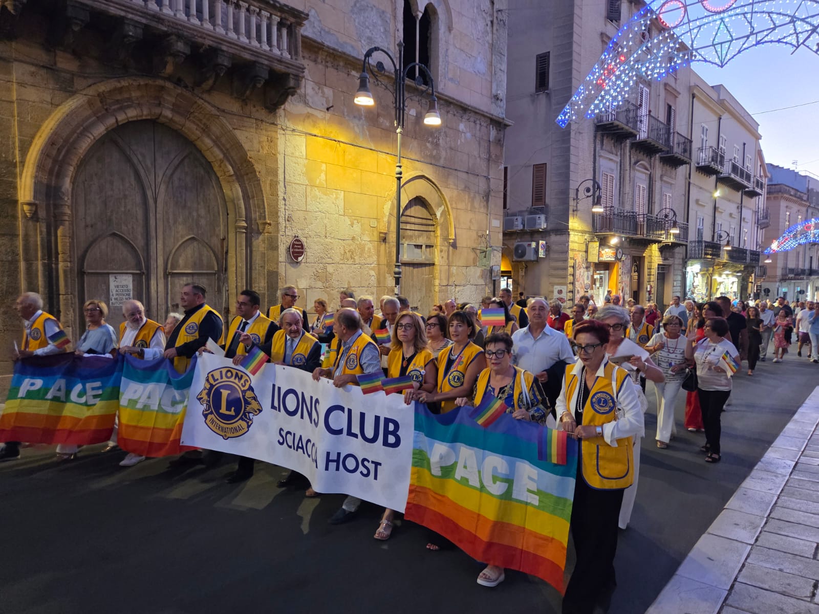 Lions a Sciacca: grande successo della passeggiata per la pace e dello ...