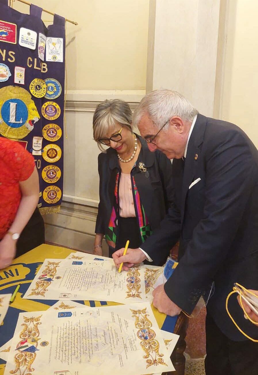 Patto d'amicizia tra Lions club Agrigento Host, Roma Host e Palermo ...